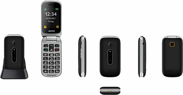 Tokvia T201 Single SIM Κινητό με Μεγάλα Κουμπιά Black | Skroutz.gr