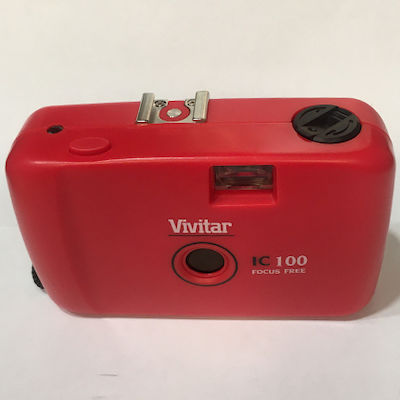 Vivitar Φωτογραφική Μηχανή με Film IC 100 Red Red | Skroutz.gr