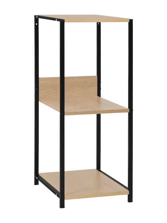 Ραφιέρα Δαπέδου Μαύρο - Δρυς 33.5x39.6x79.7εκ. 288233 | Skroutz.gr