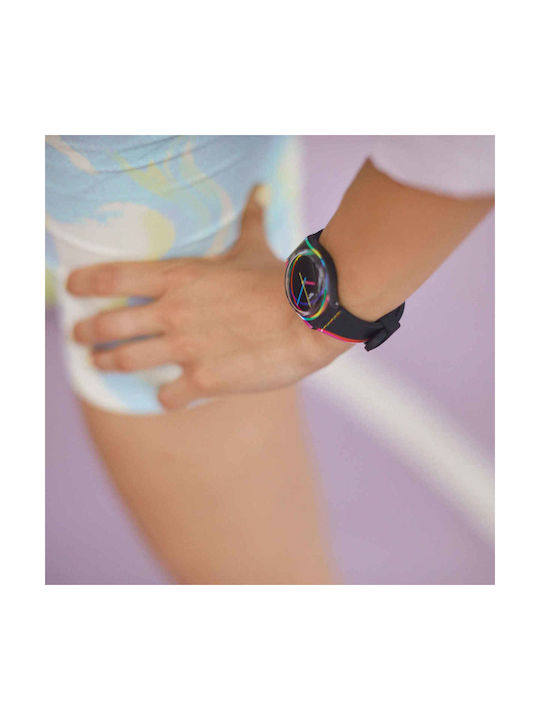 Swatch Red Shore Ρολόι με Καουτσούκ Λουράκι GB333 | Skroutz.gr