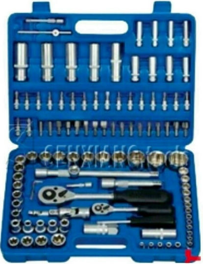 ZX Tools 27272 Καστάνια με Καρυδάκια 1\2" & 1\4" 108τμχ | Skroutz.gr