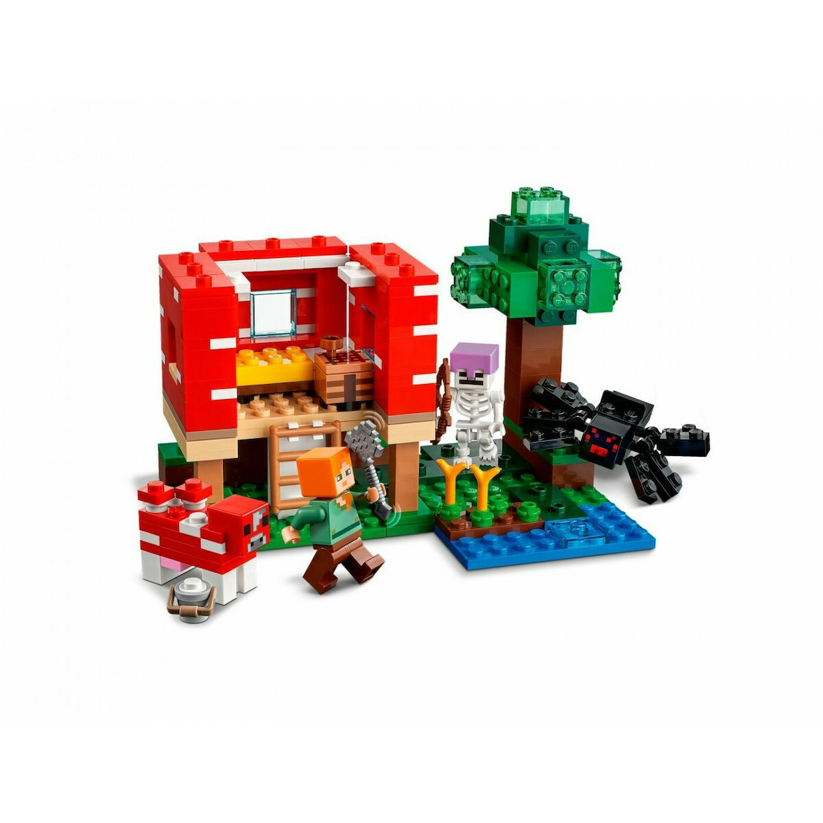 Lego Minecraft: The Mushroom House για 8+ ετών 21179 | Skroutz.gr
