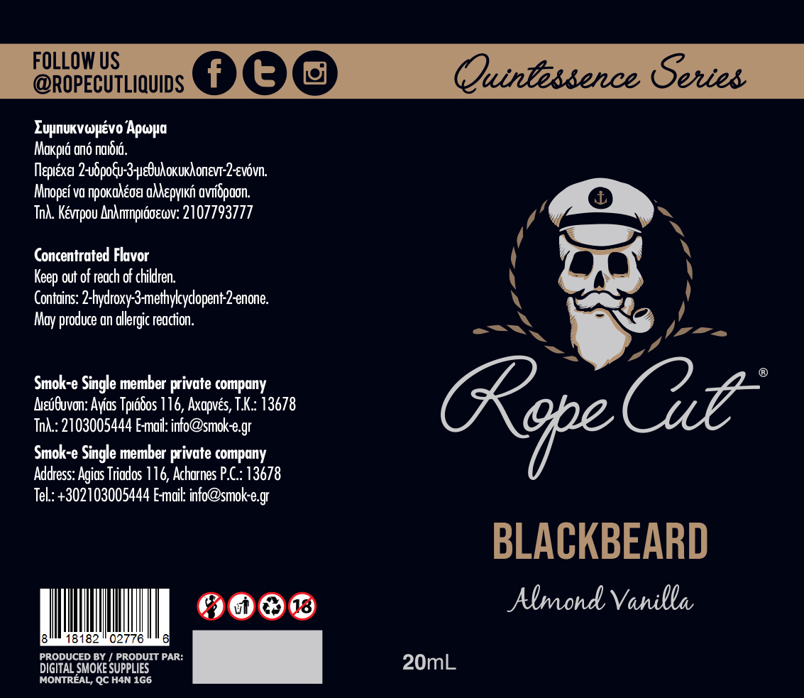 Rope Cut Flavor Shot Blackbeard 20ml/60ml | Skroutz.gr