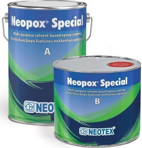 Neotex Neopox Special Αντιδιαβρωτικό Χρώμα Γκρι 1kg | Skroutz.gr