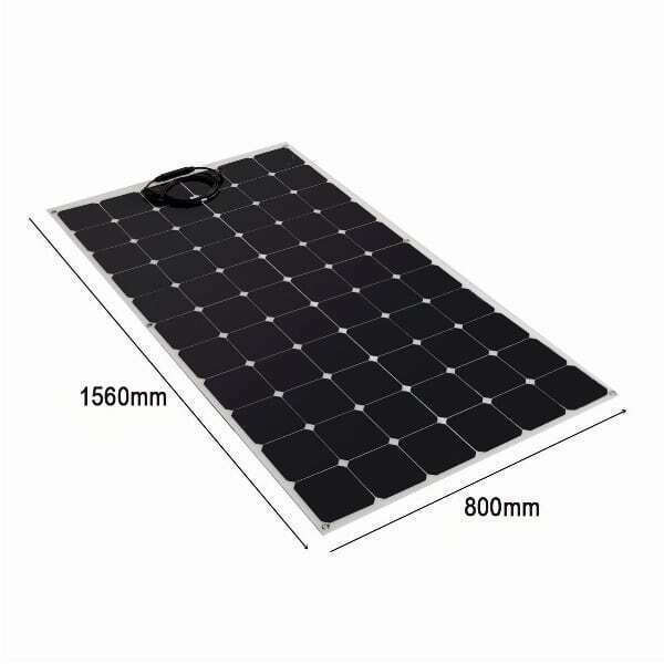 Invictus SRF-250 Εύκαμπτο Μονοκρυσταλλικό Φωτοβολταϊκό Πάνελ 250W ...