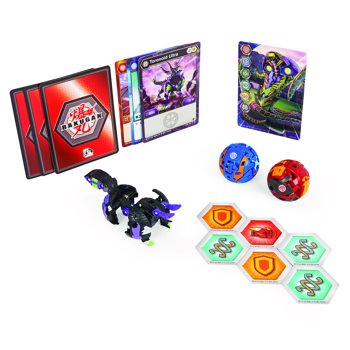 Παιχνιδολαμπάδα Bakugan Geogan Rising: Toronoid Ultra, Behemos ...