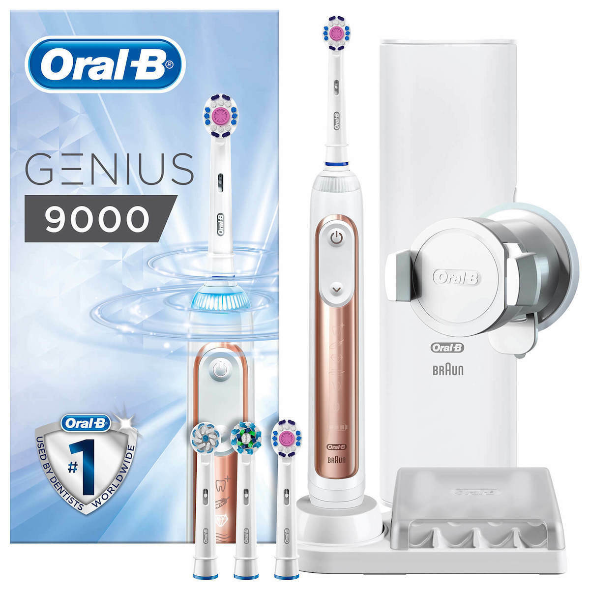 Oral-B Genius 9000 Rose Gold | Skroutz.gr