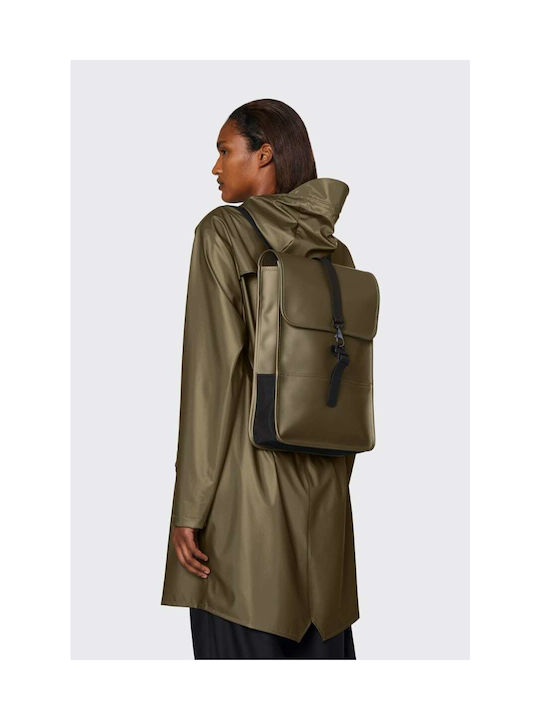 Rains Mini Σακίδιο Πλάτης Αδιάβροχο Χακί 9lt 1280-19 | Skroutz.gr