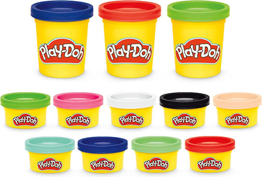 Hasbro Play-Doh Πλαστελίνη - Παιχνίδι Pj Masks για 3+ ετών Ετών, 12τμχ ...