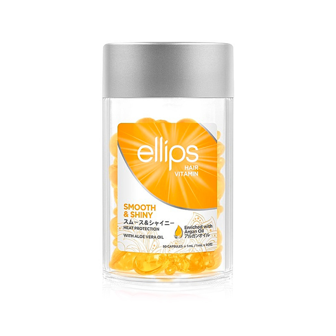 Ellips Smooth & Shiny Αμπούλες Μαλλιών Ενδυνάμωσης 50x1ml | Skroutz.gr