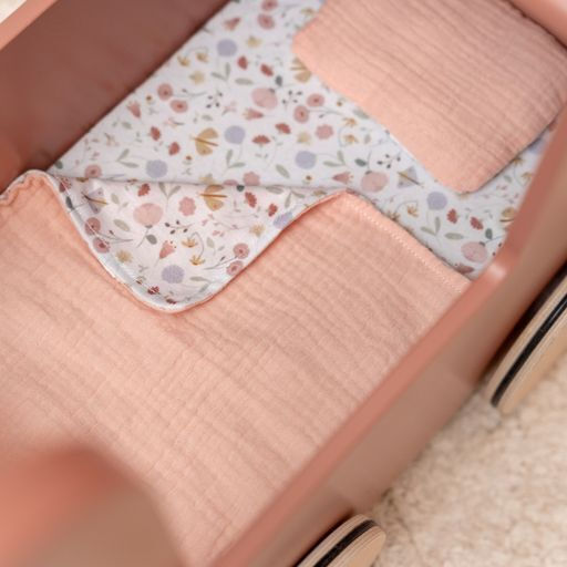 Little Dutch Καρότσι για Κούκλα από Ξύλο για 1.5+ ετών Ετών LD7096 ...