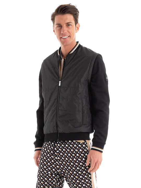 Hugo Boss Skiles 66 Ανδρικό Μπουφάν Bomber Μαύρο 50486266-001 | Skroutz.gr