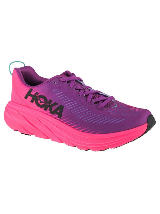 Hoka Rincon 3 1119396-BKPNK Γυναικεία Αθλητικά Παπούτσια Running Μωβ ...