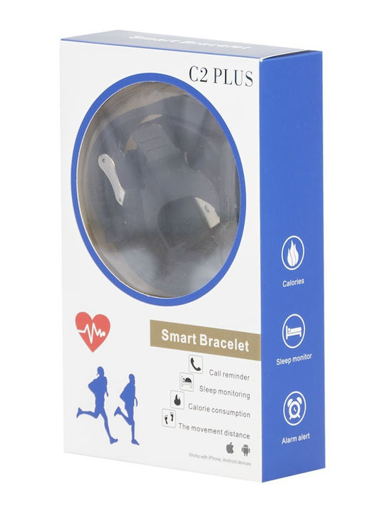 C2 Plus Activity Tracker με Παλμογράφο Ροζ | Skroutz.gr