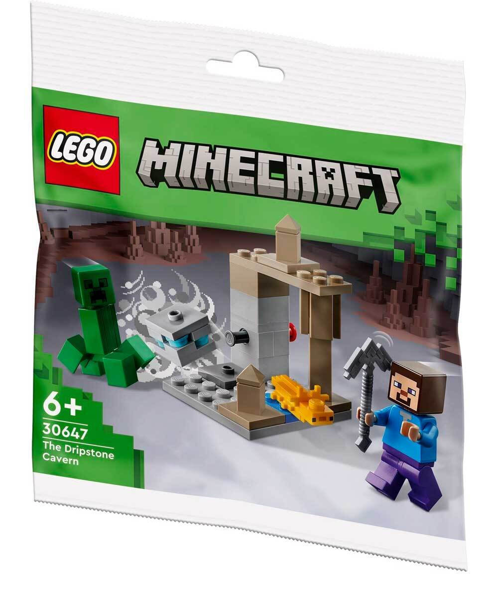 Lego Minecraft The Stalactite Cave για 6+ ετών 30647 | Skroutz.gr