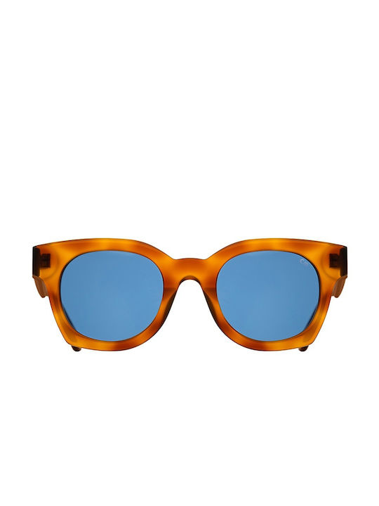 Charlie Max Milano Corso Ανδρικά Γυαλιά Ηλίου με Καφέ Κοκκάλινο Σκελετό ...