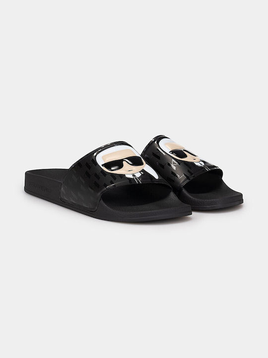 Karl Lagerfeld KL80927M Slides σε Μαύρο Χρώμα | Skroutz.gr