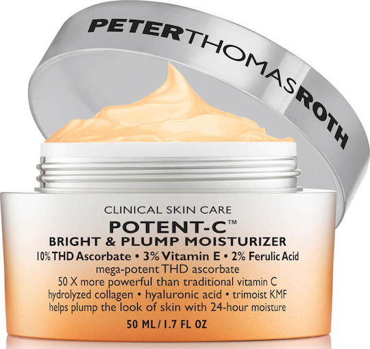 Peter Thomas Roth Potent-C 24ωρη Ενυδατική Κρέμα Προσώπου Ημέρας με ...