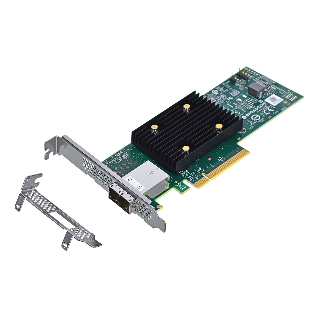 Broadcom 9500-8e Ενσύρματη Κάρτα Δικτύου Ethernet PCI-e | Skroutz.gr