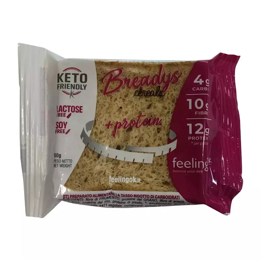 FeelingOk Toast Bread Wheat Protein 50gr | Skroutz.mt