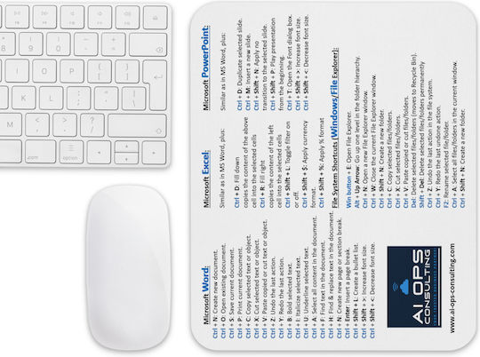 Windows Microsoft Shortcuts Mouse Pad | Skroutz.gr