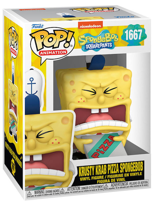 Pop! Town: SpongeBob SquarePants - Krusty Krab Pizza Spongebob 1667 ...