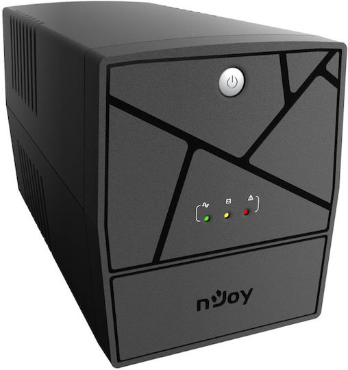 NJOY Keen 2000 UPS Line-Interactive 2000VA 1200W with 4 Schuko Power ...