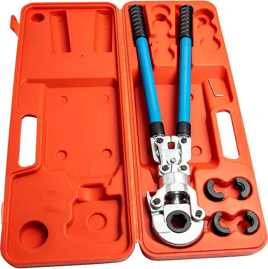 Copper Pipe Crimp Tool Manual Operation Max Force 19kn Compatible 1/2" 3/4" 1" Piping Compact ...