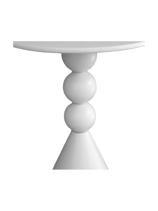 Bilane Στρογγυλό Τραπέζι Κουζίνας Κρεμ Απόχρωση 39x39x55εκ. 128-000069 ...