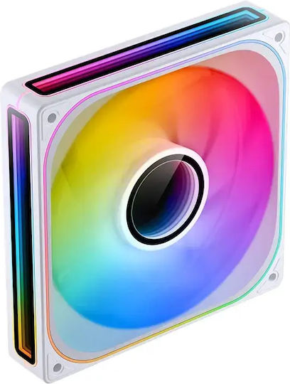 Jonsbo ZA-140W Case Fan 140mm με ARGB Φωτισμό και Σύνδεση 4-Pin PWM ...