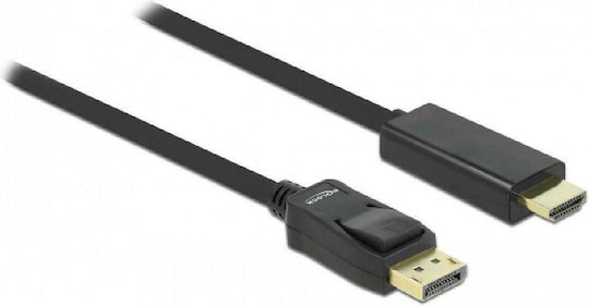 DeLock DisplayPort Cable DisplayPort male - HDMI male 2m (82587 ...