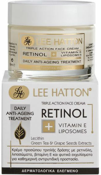 Lee Hatton Κρέμα Προσώπου Ημέρας για Ενυδάτωση & Ανάπλαση με Ρετινόλη ...