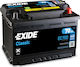 Exide Μπαταρία Σκάφους / Αυτοκινήτου EC700 με Χωρητικότητα 70Ah και CCA ...