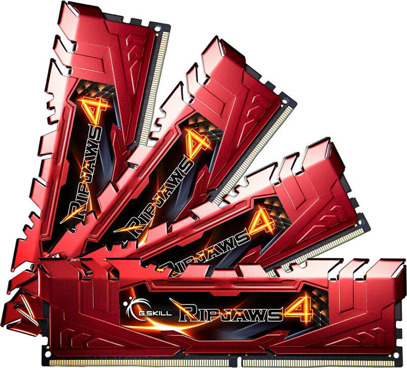 G.Skill 16GB DDR4 RAM με 4 Modules (4x4GB) και Ταχύτητα 2666 για ...