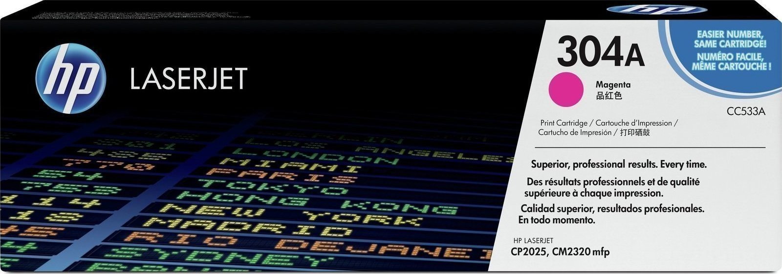 HP 304L Economy Toner Laser Εκτυπωτή Ματζέντα 1400 Σελίδων (CC533L ...