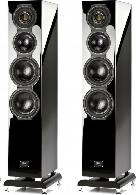 Elac Ηχείο Hi-Fi Δαπέδου FS509 VX-JET 280W 4 Δρόμων Μαύρο Γυαλιστερό ...