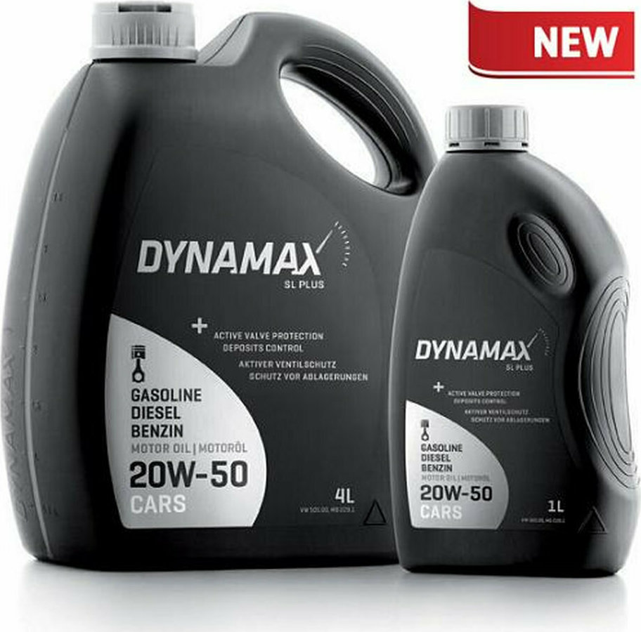 Dynamax Λάδι Αυτοκινήτου SL Plus 20W-50 A3/B3 1lt | Skroutz.gr