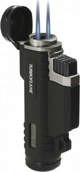 Turboflame Αντιανεμικός Αναπτήρας Φλόγας Τύπου Jet σε Μαύρο χρώμα ...