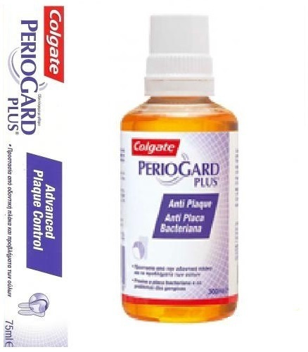 Colgate Periogard Plus 400ml + Tothpaste 75ml Στοματικό Διάλυμα κατά ...