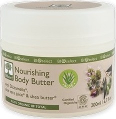 Bioselect Nourishing Body Butter with Dictamelia, Aloe Vera Juice ...