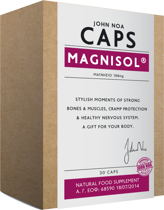 John Noa Caps Magnisol 30 κάψουλες | Skroutz.gr