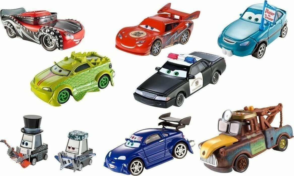 Mattel Αυτοκινητάκι Cars Toons για 3+ Ετών (Διάφορα Σχέδια) 1τμχ ...