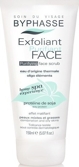 Byphasse Purifying Face Scrub Combination/Oily Skins 250ml | Skroutz.gr