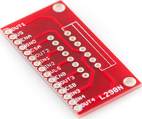 SparkFun Full-Bridge Motor Driver L298N Breakout Board για Arduino BOB-09540 | Skroutz.gr