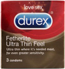 Durex Προφυλακτικά Fetherlite Ultra Thin Feel 3τμχ | Skroutz.gr