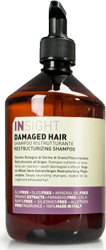 Insight Professional Damaged Hair Shampoo 500ml - Skroutz.gr