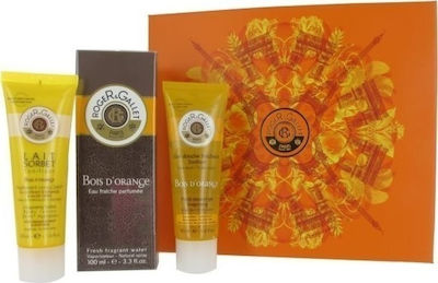 Roger & Gallet Gift Set Bois D'Orange Perfume 100ml & Gel Douche 50ml ...