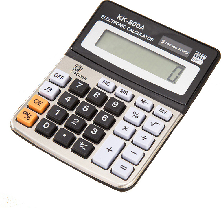 Kenko KK-800A Αριθμομηχανή 8 Ψηφίων σε Λευκό Χρώμα | Skroutz.gr