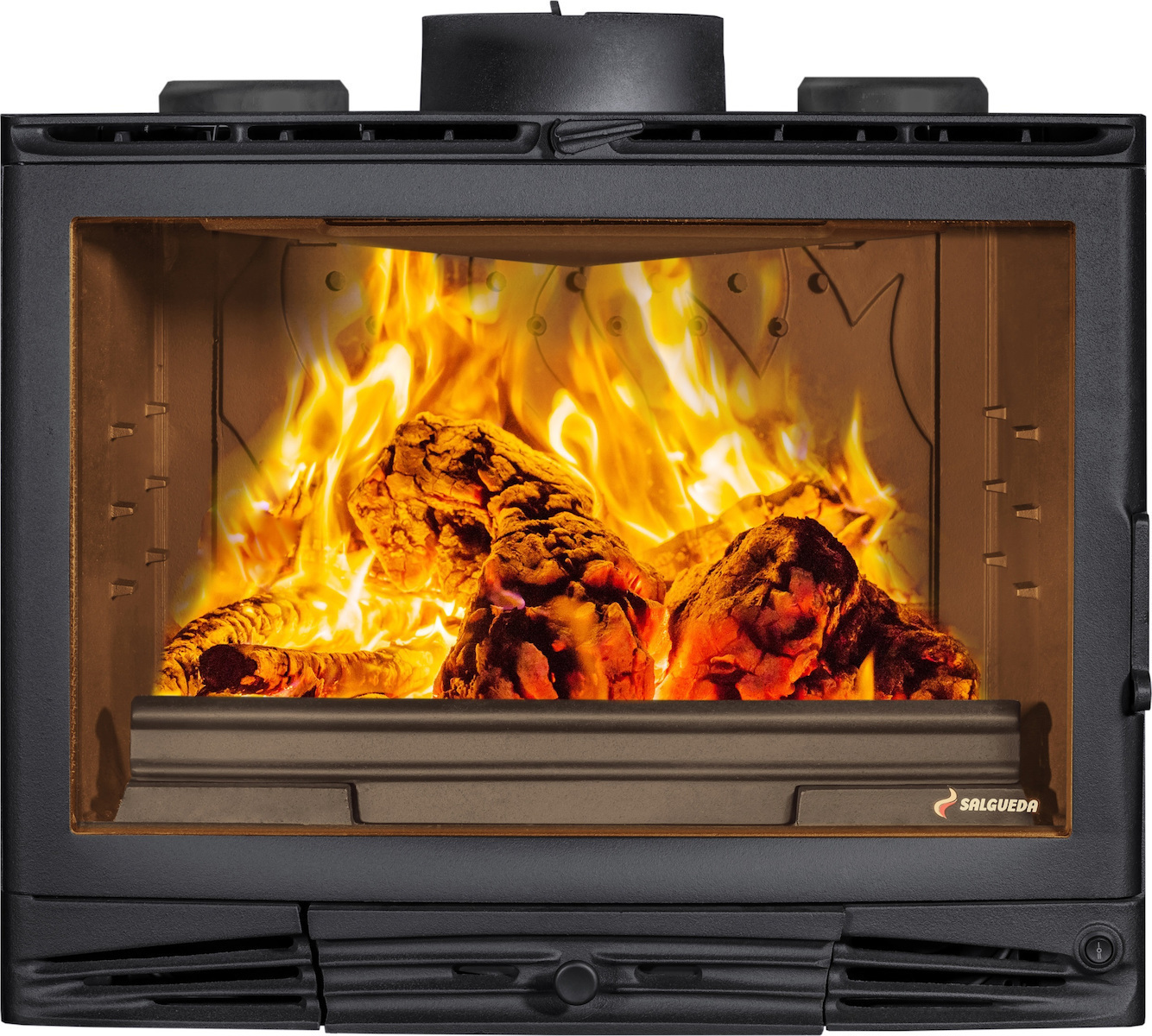 Salgueda Selenic E054 Ενεργειακό Τζάκι Κασέτα Ξύλου Αερόθερμο Αεραγωγών ...