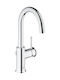 Grohe Bauclassic 23095000 Αναμεικτική Μπαταρία Νιπτήρα Ψηλή Ασημί ...
